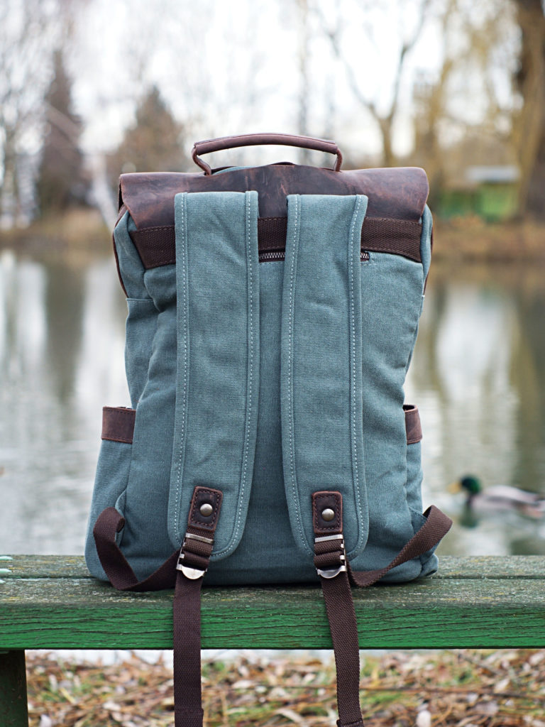 Retro batoh Modrozelenej Bax NEW - Retrobatohy.cz